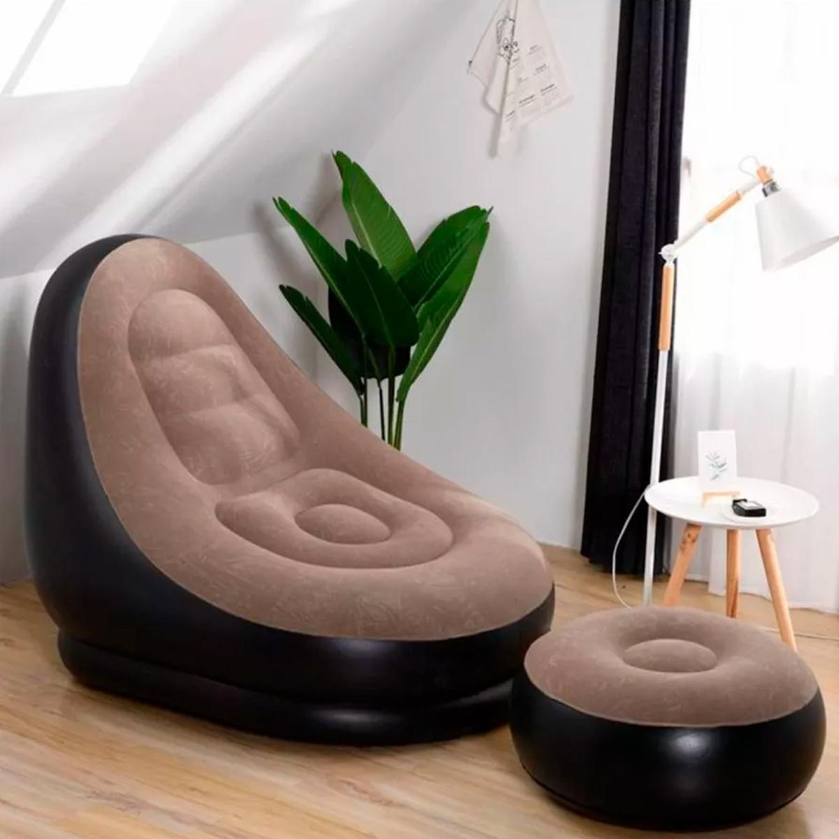 Sofá Inflável Puff De Ar Para Relaxar Com Conforto - Carrefour