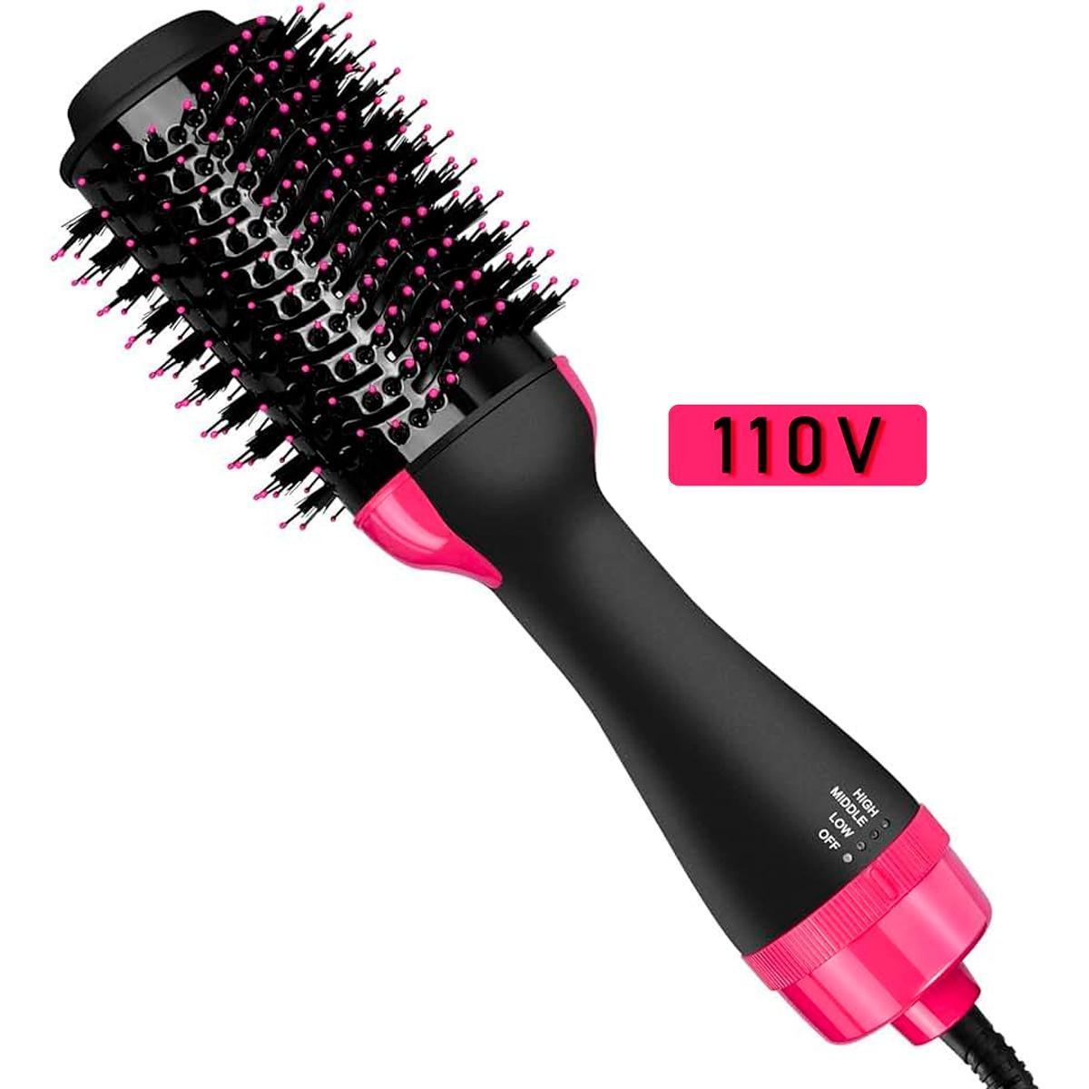 Secador Escova De Cabelo Seca Escova Alisa Modela Defrizante - Carrefour
