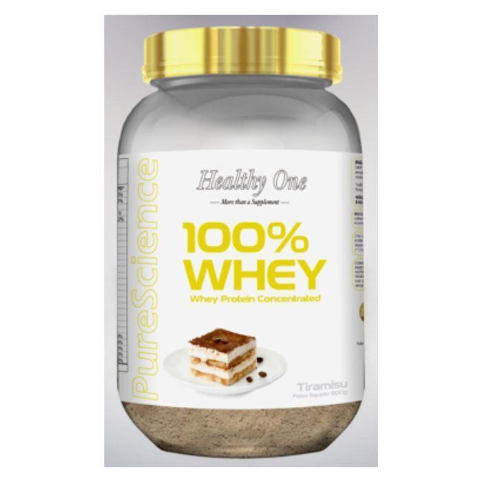 Whey 100% Concentrado 900g Tiramisu Healthy One - Carrefour