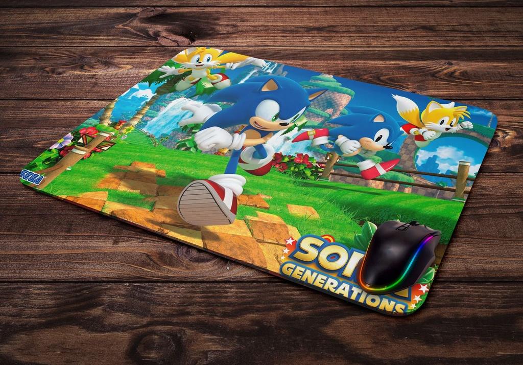 Mousepad Gamer Sonic Generator - Carrefour