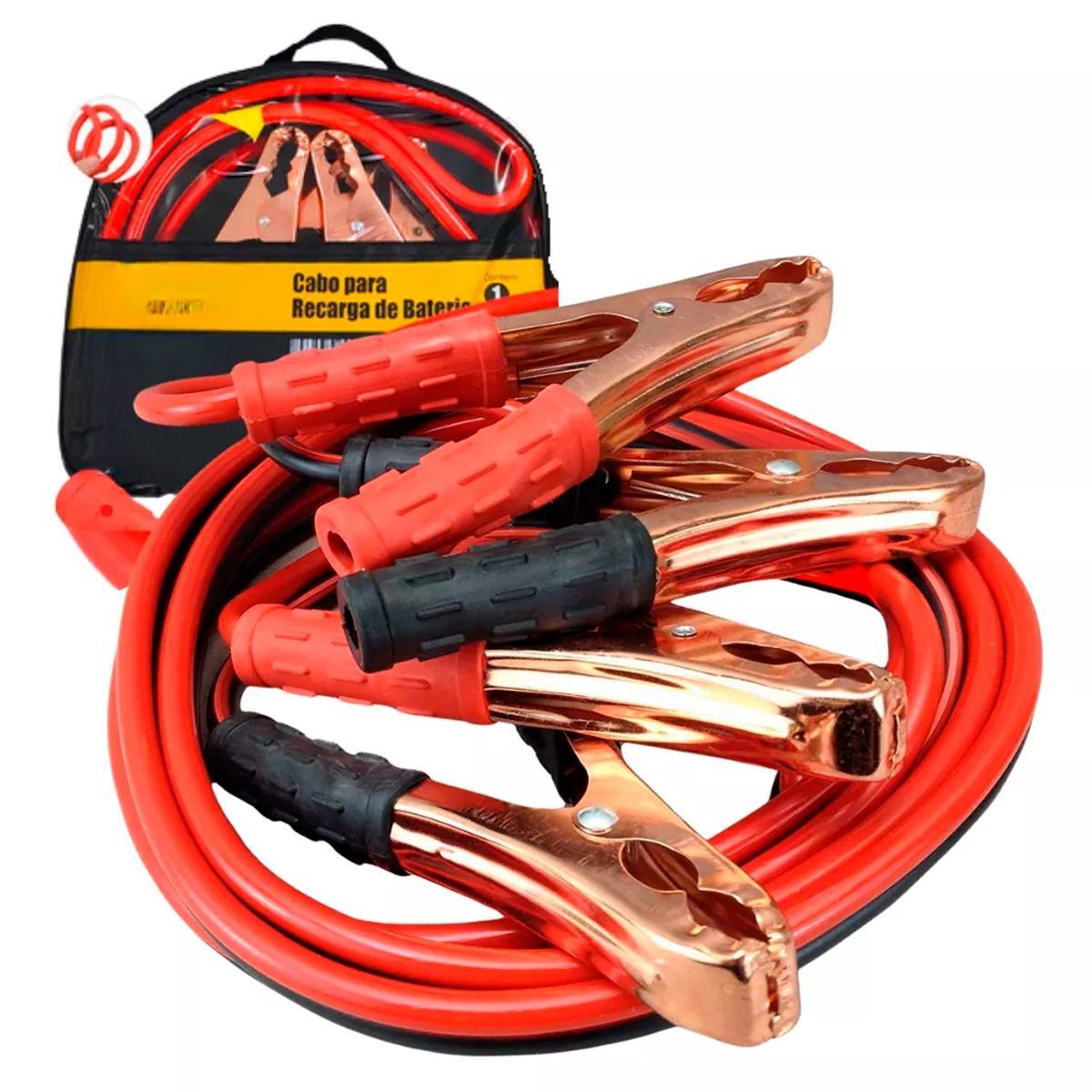 Cabo Chupeta 3 Metros Automotivo Para Carga De Bateria - Carrefour