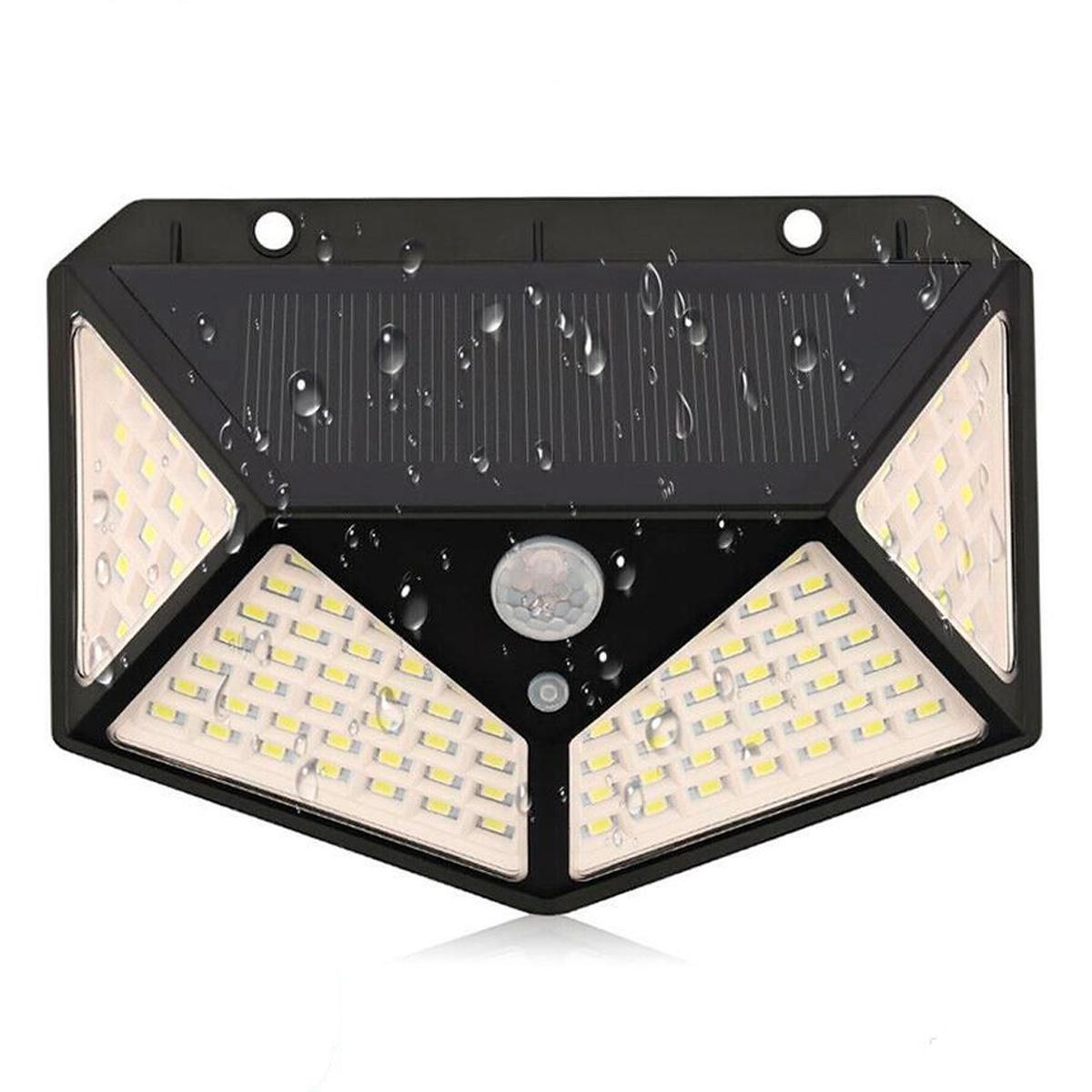 Luminária Solar Parede Crepuscular Sensor Jardim Piscina - Carrefour