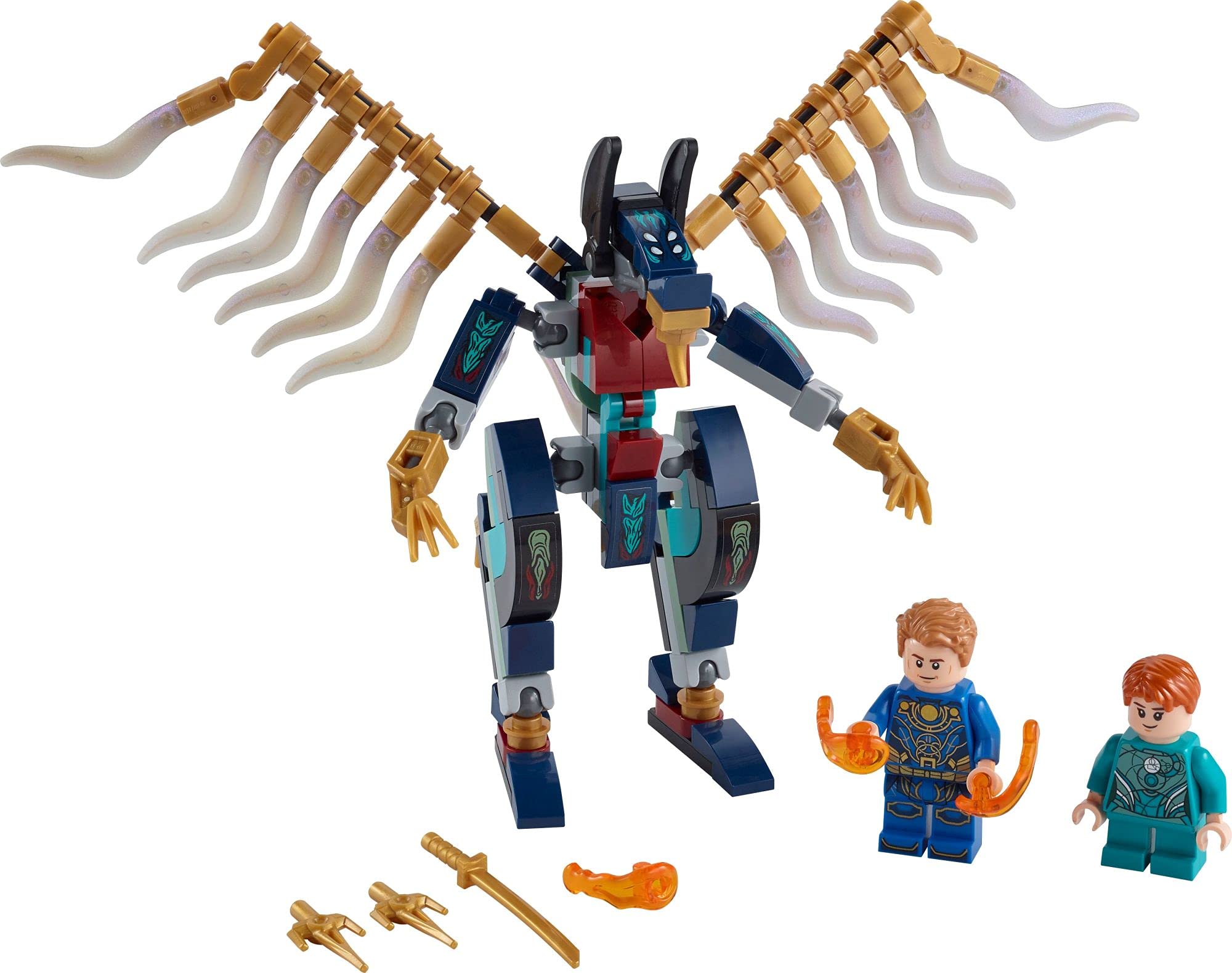 Kit De Construção Lego Marvel Eternals' Aerial Assault 76145 - Carrefour
