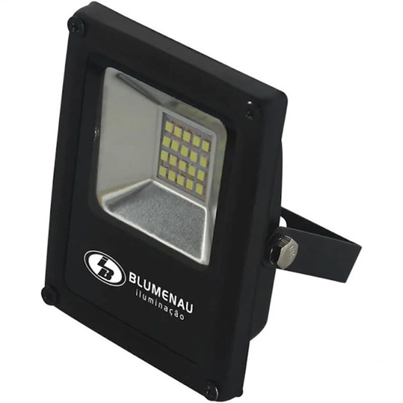 REFLETOR LED SLIM ALUMÍNIO 10W BIVOLT 6.000K - Carrefour