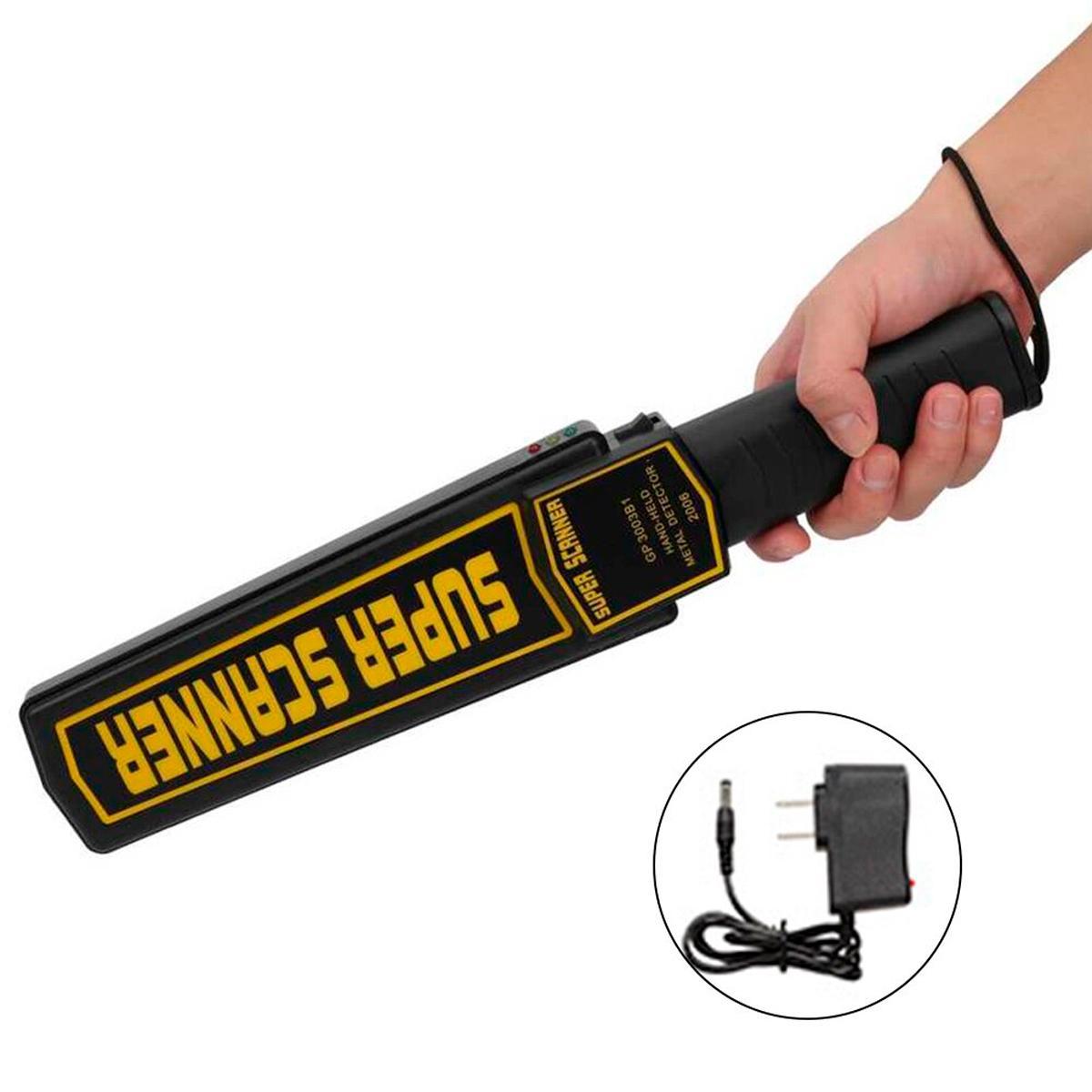 Scanner Detector De Metal Portátil Manual Alta Sensibilidade - Carrefour