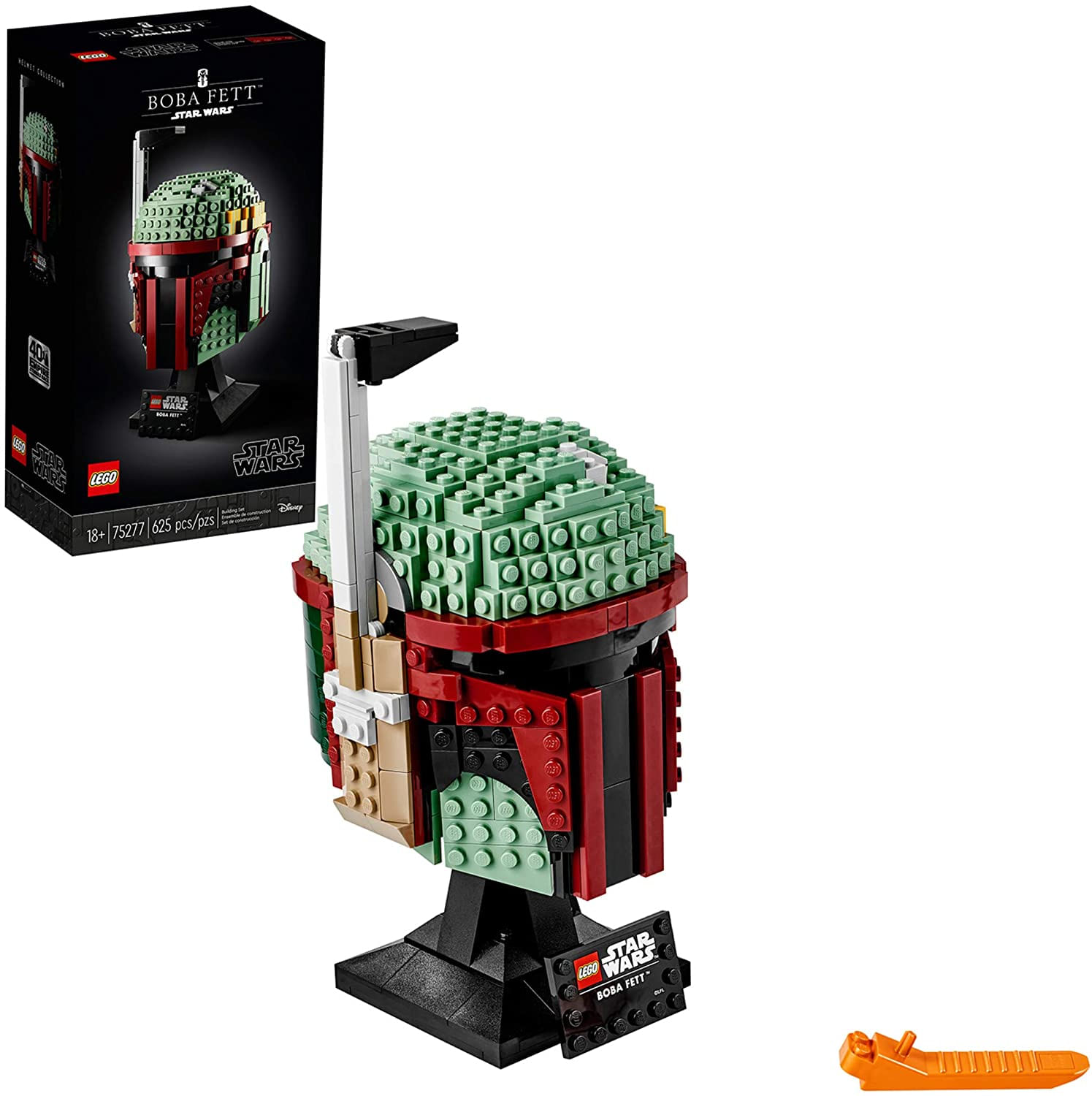 Lego Star Wars Boba Fett Helmet 75277 Building Kit, Cool, Collectible ...