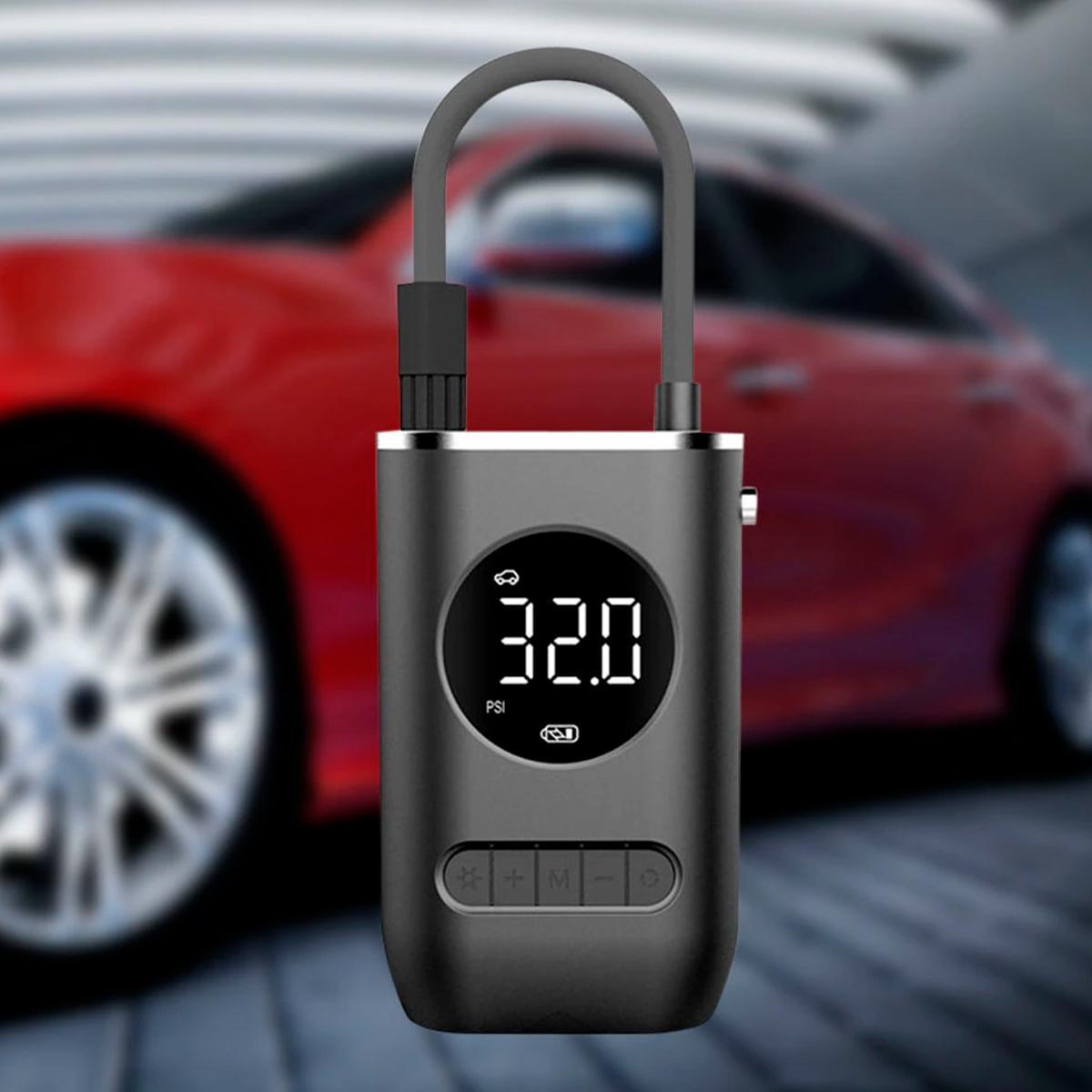 Bomba De Encher Pneu De Carro Bike Moto Bik Portátil Digital - Carrefour