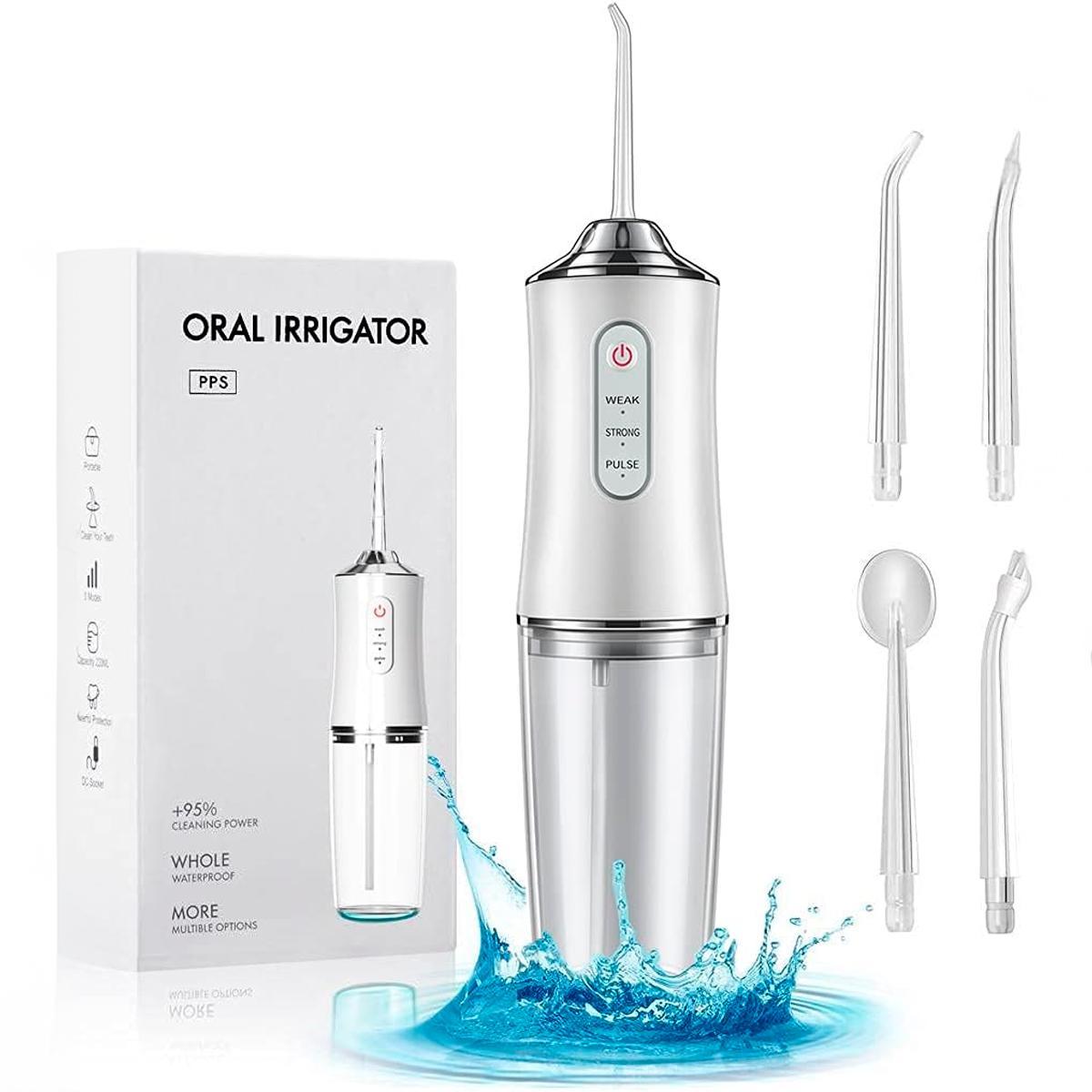 Aparelho Higiene Dental Bucal Jato Dágua Irrigador Portátil - Carrefour