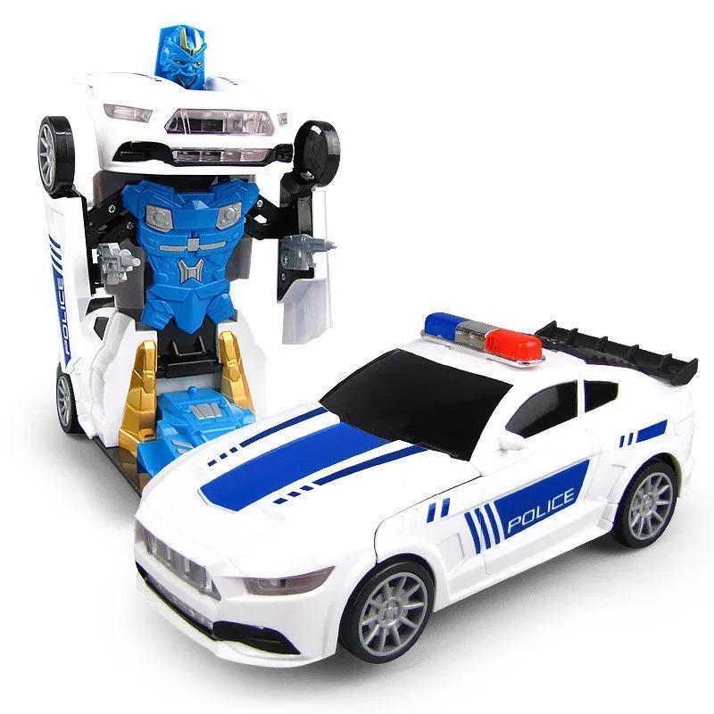 Carrinho Transformers Vira Robô Brinquedo Musical Som Luz - Carrefour