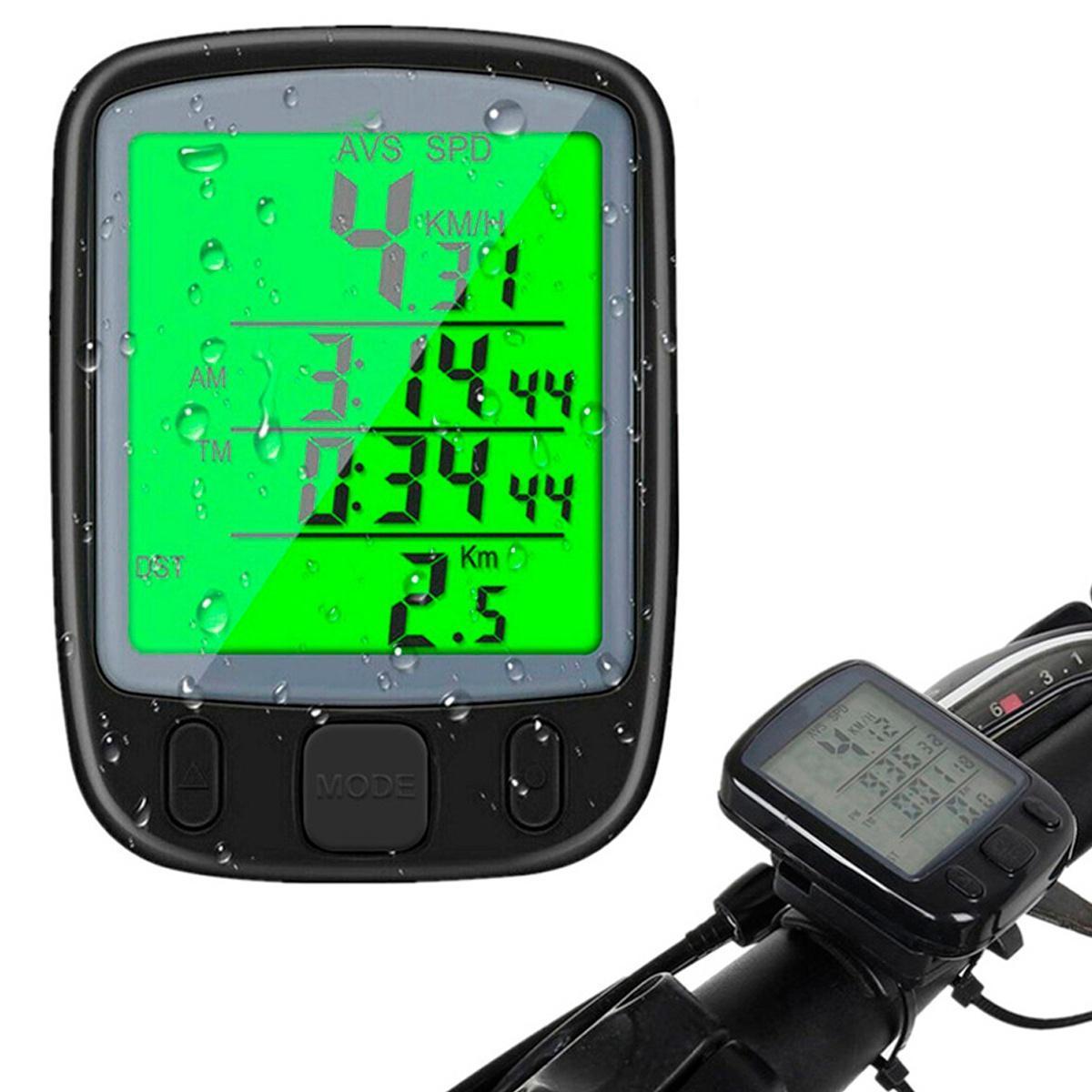 Velocimetro Bike Ciclocomputador Led Noturno Varias Funções - Carrefour