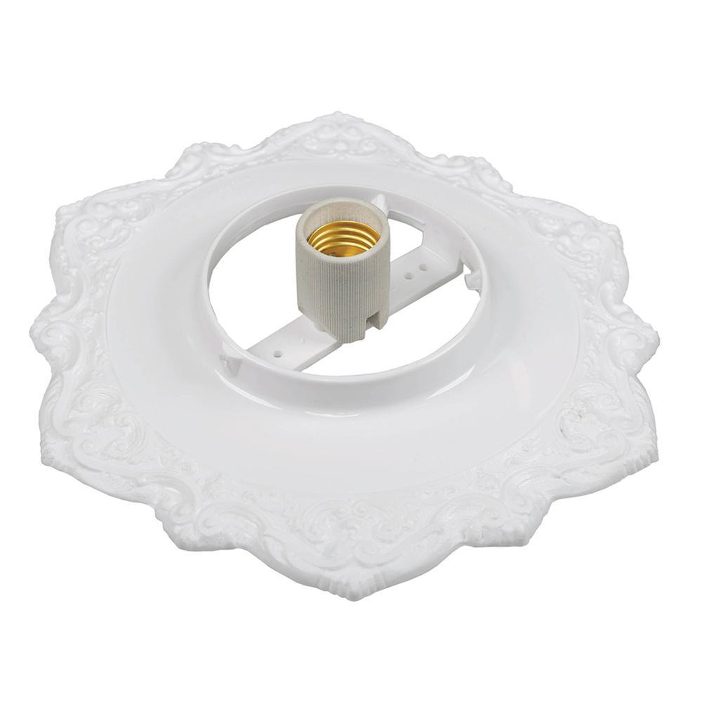 Plafon Bv Para Sobrepor Com Soquete Em Porcelana Pavilonis - Carrefour