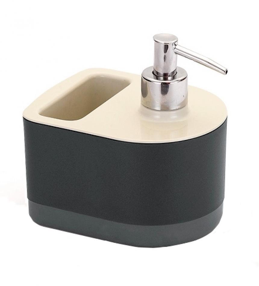 Porta Detergente, Bucha E Sabão 5054 Arthi - Creme - Carrefour