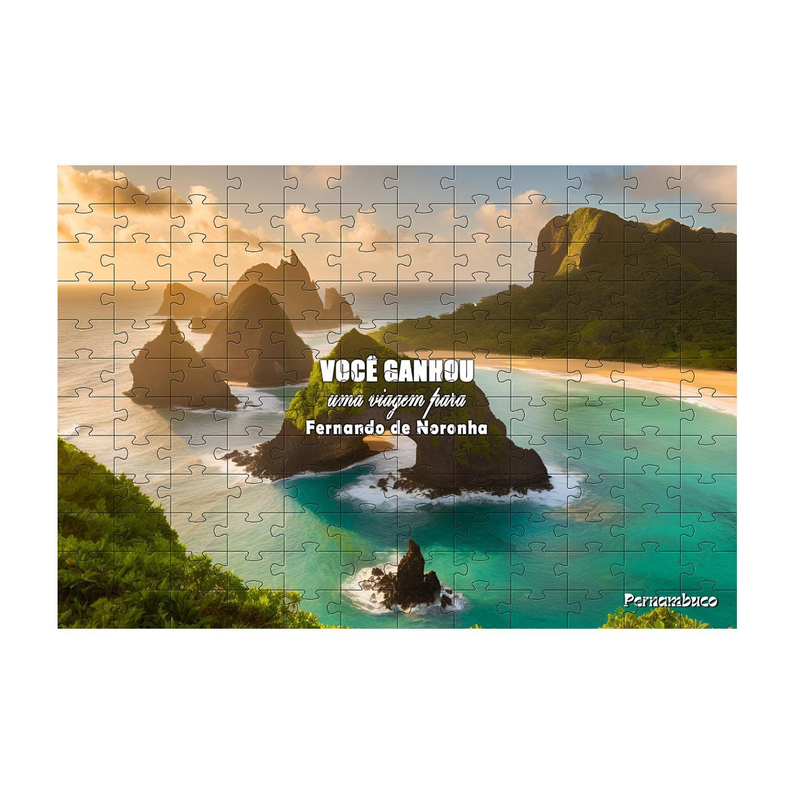 Quebra-cabeça Presenteie E Crie Memórias Fernando Noronha - Carrefour