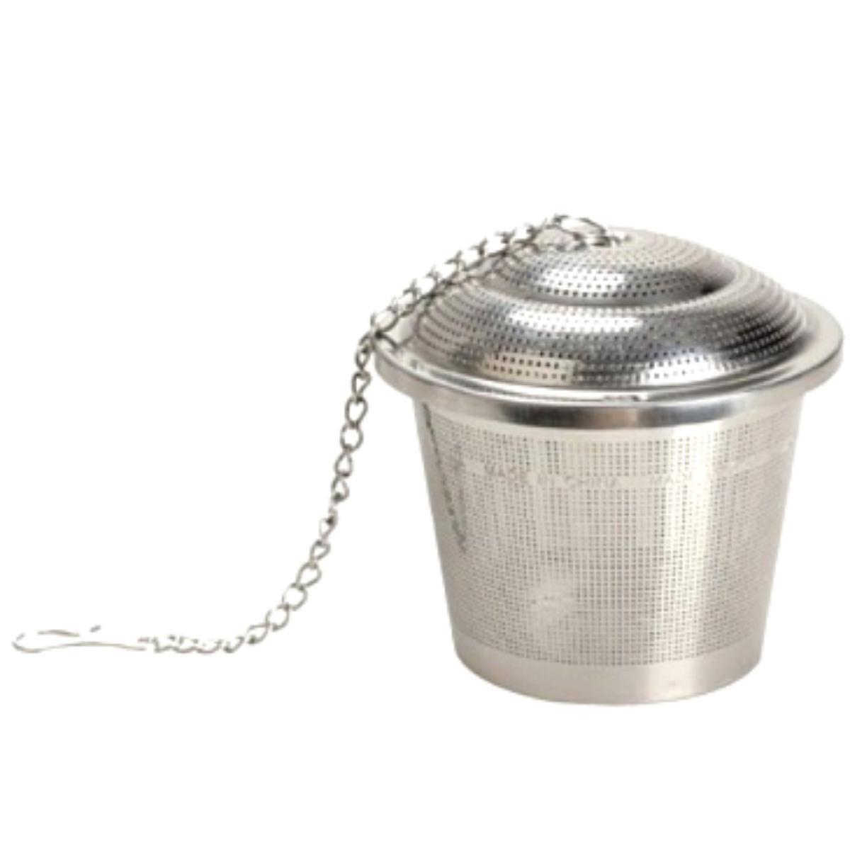 Kit 3 Infusor Chá Cesto Em Aço Inox Com Corrente Reforçado - Carrefour