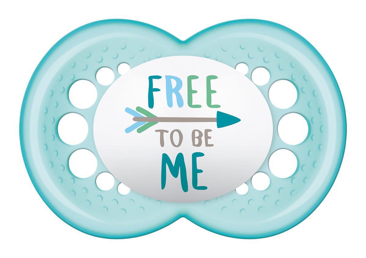 Chupeta Sayings Mam Tamanho 2 (6m+) Azul - 2 Unidades - Carrefour