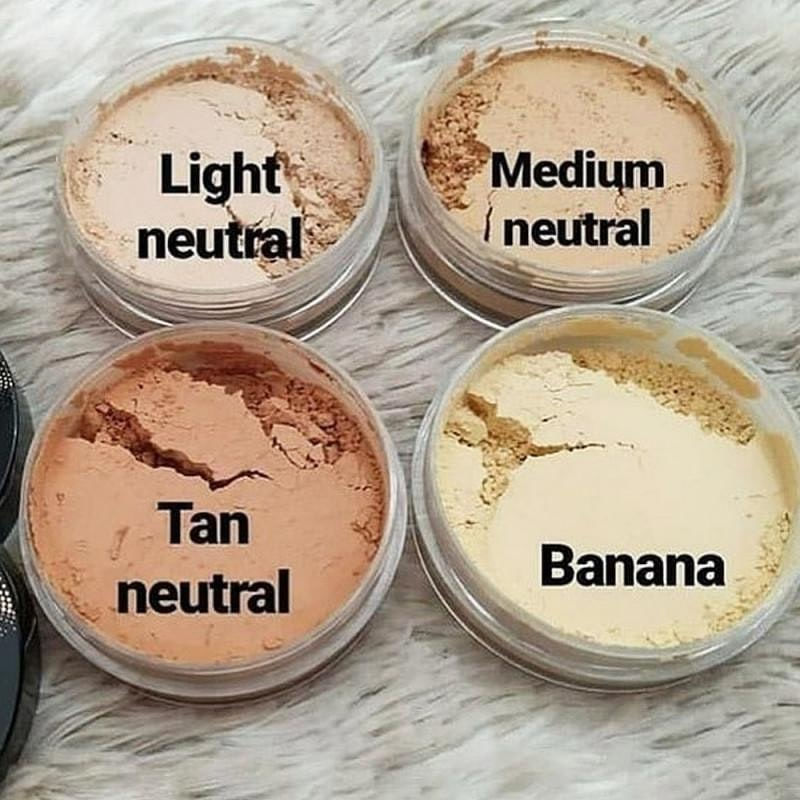 Pó Solto Matte Touch Cor 1 Neutro Claro - Ruby Rose . Pó Solto Matte ...