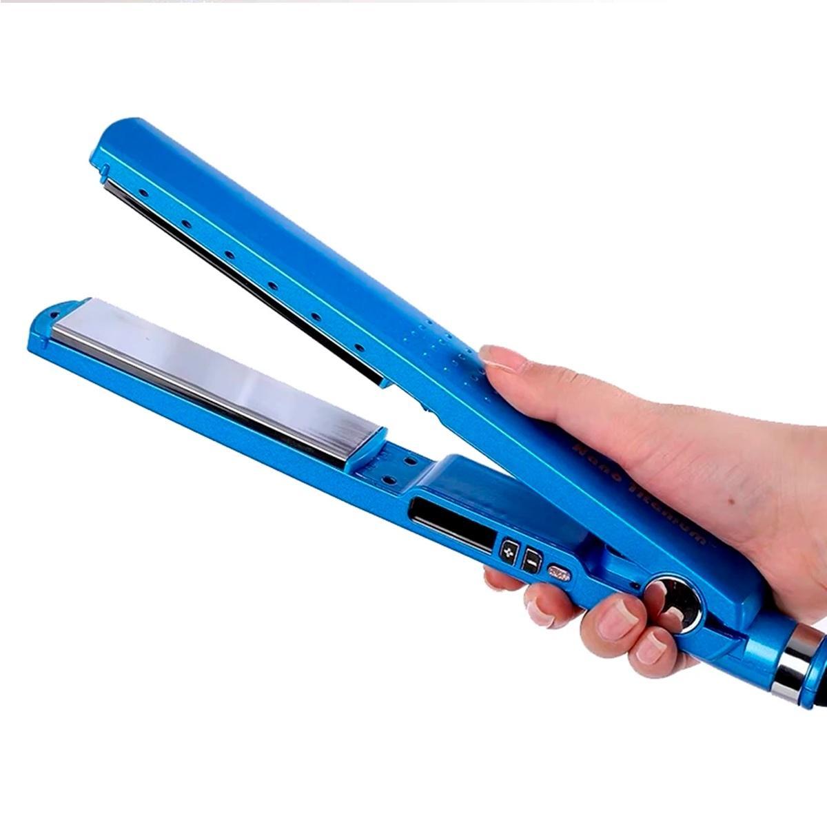 Chapinha Azul Titanium Alisador Cabelos Beleza - Carrefour