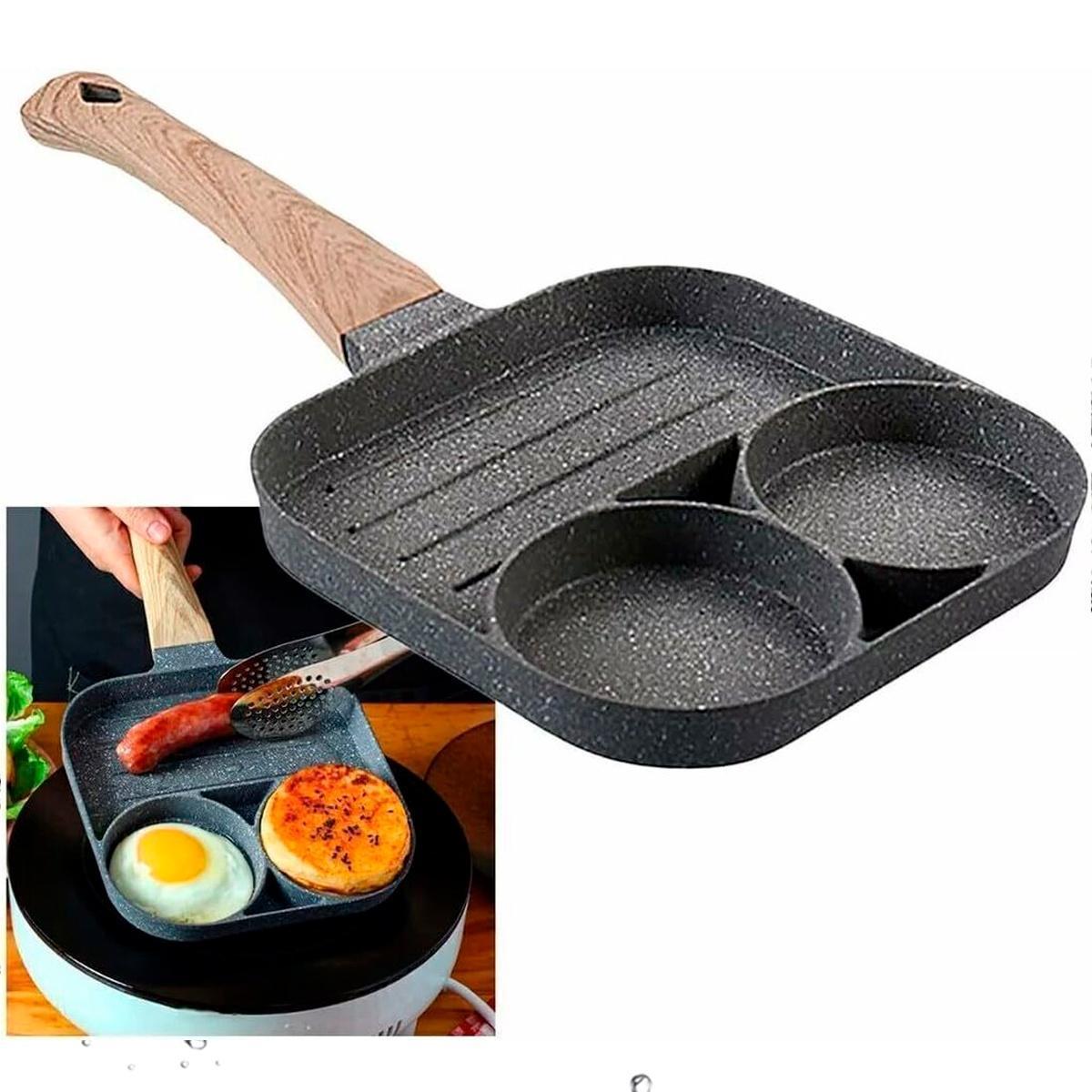 Frigideira Antiaderente Para Ovos Carne Hambúrguer - Carrefour