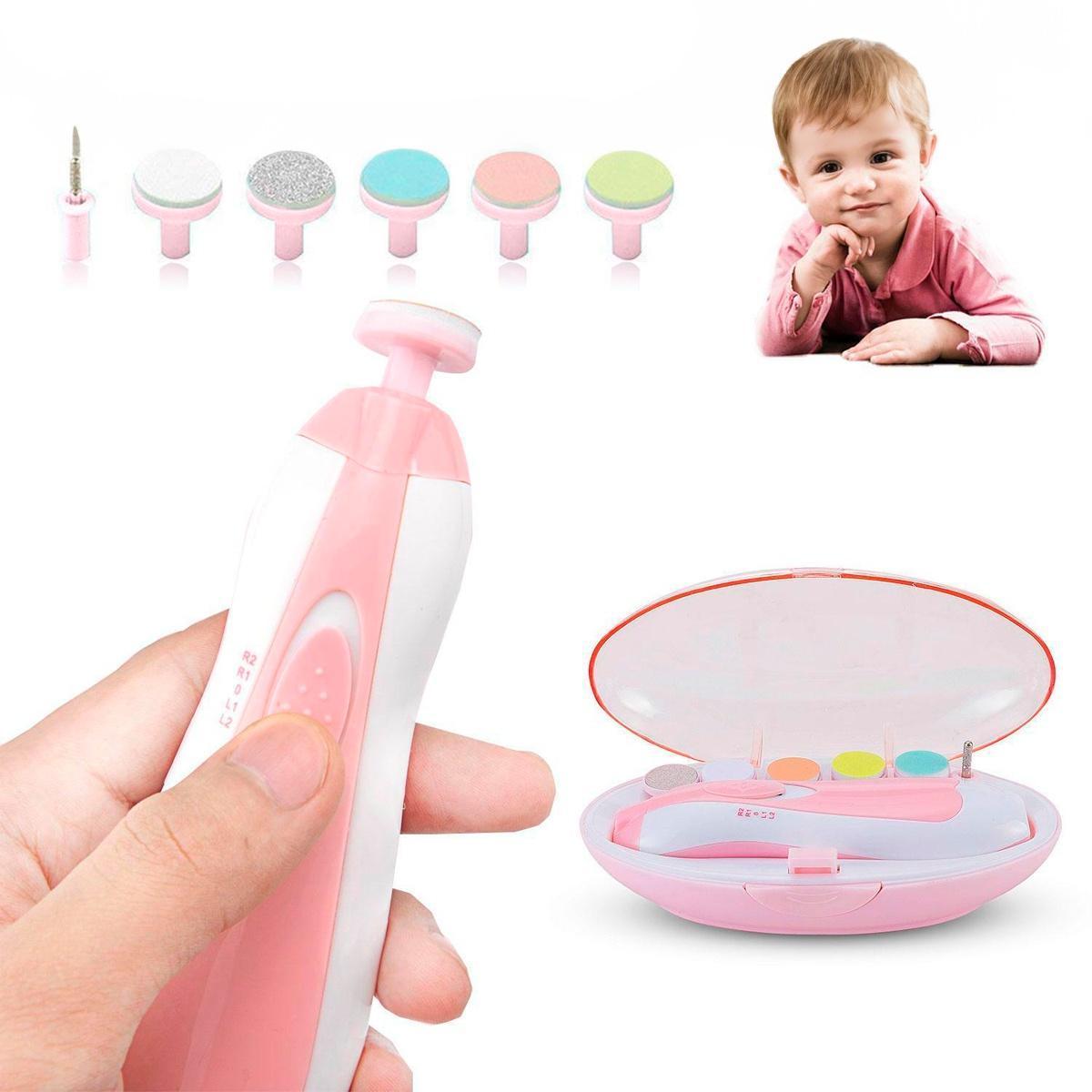 Cortador Infantil Elétrico De Unhas Estilo Cor Roxo 6 Refis - Carrefour