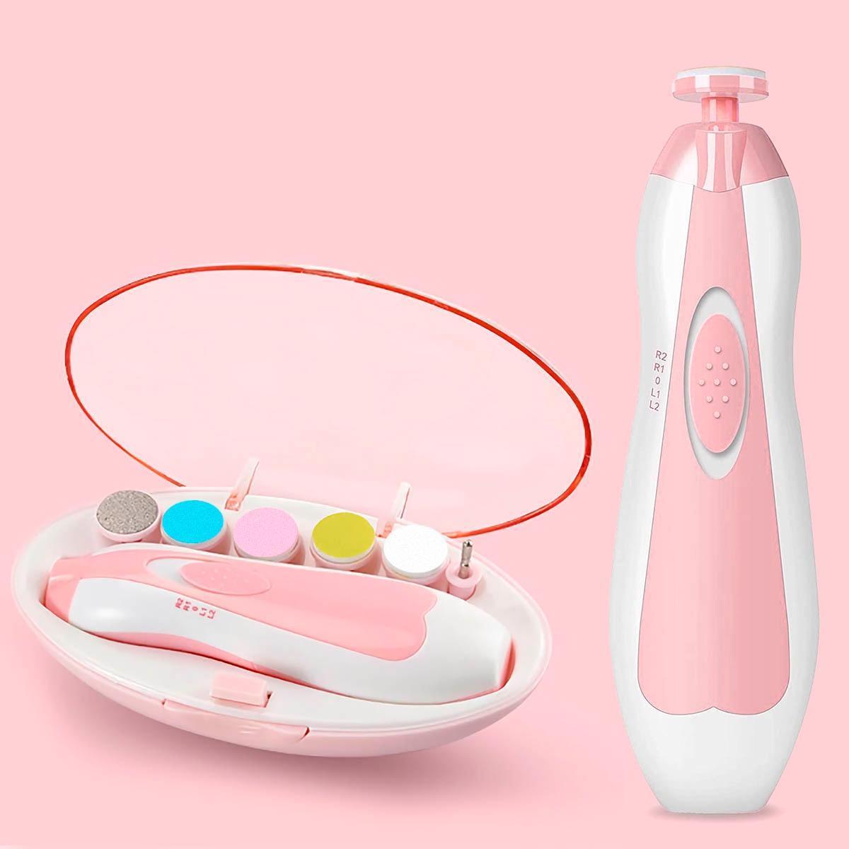 Cortador Infantil Elétrico De Unhas Estilo Cor Roxo 6 Refis - Carrefour