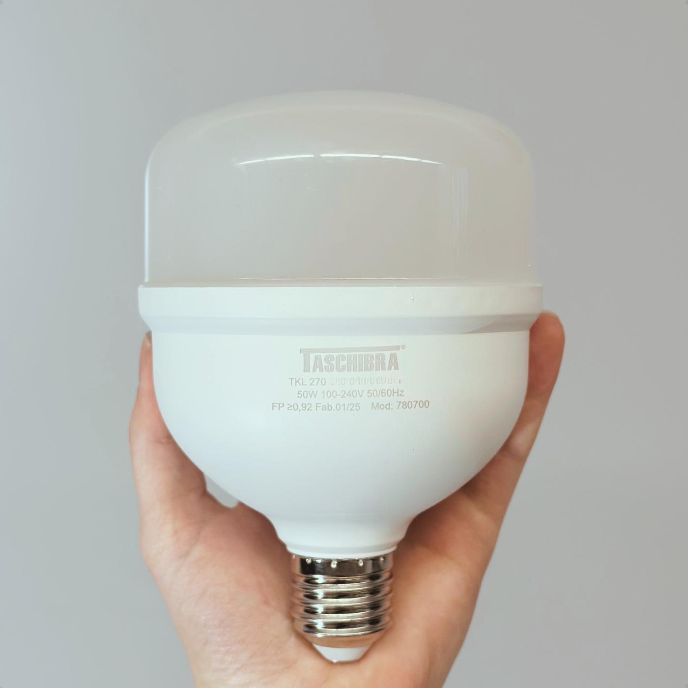 Lâmpada High Led 50w Bivolt E27 4000k Luz Neutra Taschibra - Carrefour