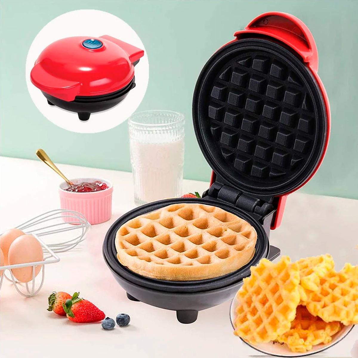Mini Waffle Elétrica Compacta Rápida Fácil Transportar 110v - Carrefour