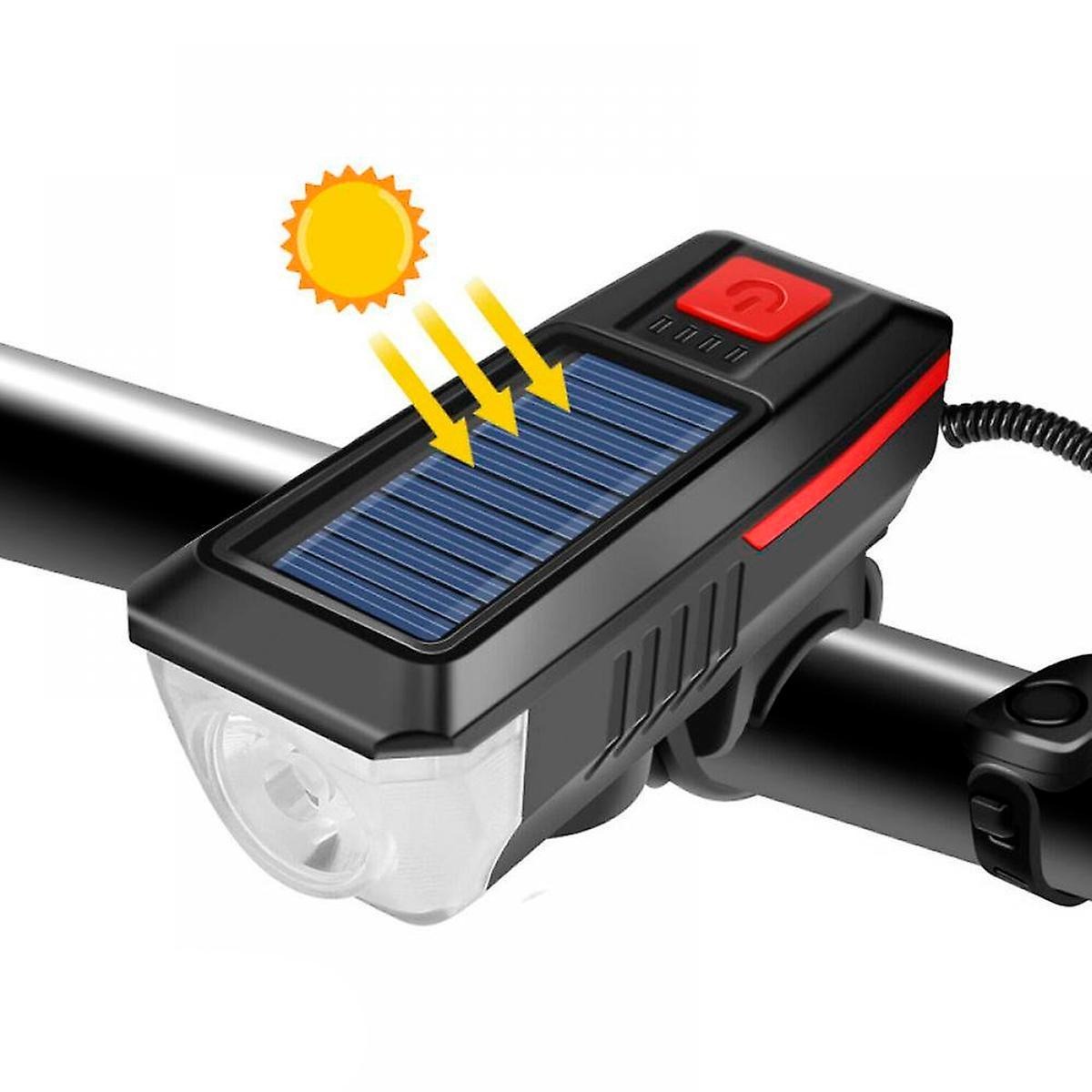 Lanterna De Bike Solar Alta Potencia Lanterna Bike - Carrefour