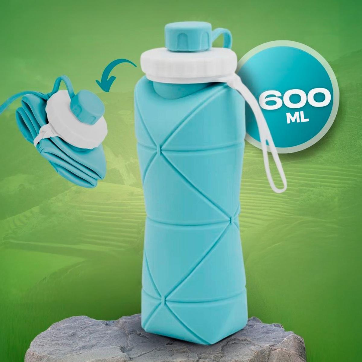 Garrafa Retrátil 600ml Leve Ideal Para Academia - Carrefour