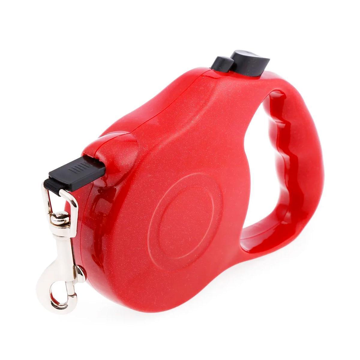 Guia Cachorro Retrátil Flex Vermelha Mini 5kg 3 Metros Fita - Carrefour