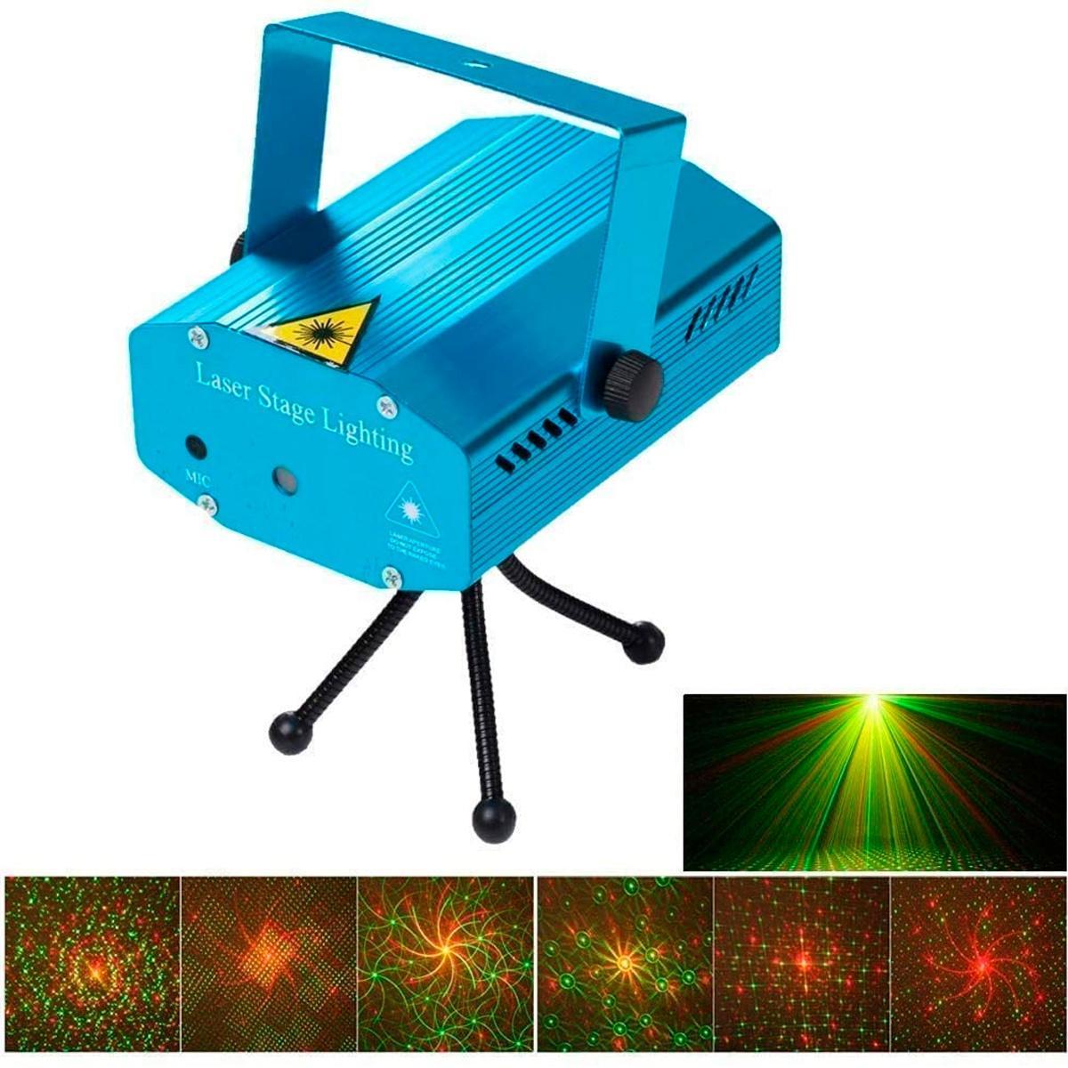 Laser De Balada Mini Led Giratória Iluminação Rgb - Carrefour