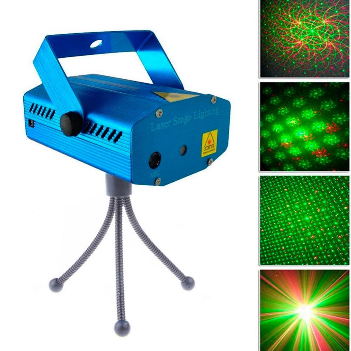 Laser De Balada Mini Led Giratória Iluminação Rgb - Carrefour