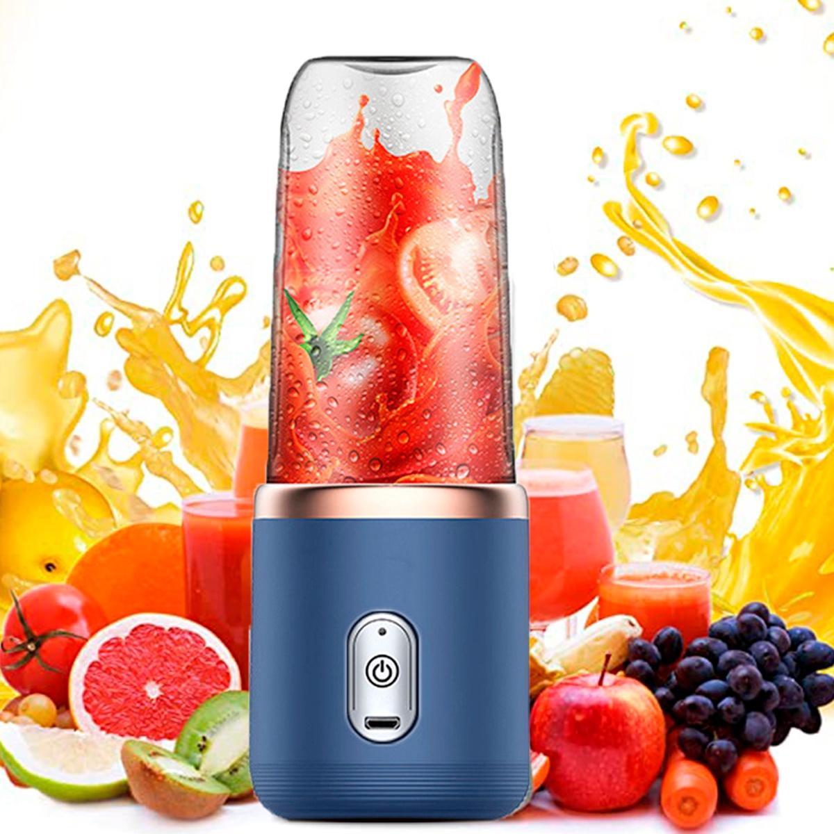 Mini Liquidificador Portátil Usb 400ml Para Vitaminas Frutas - Carrefour