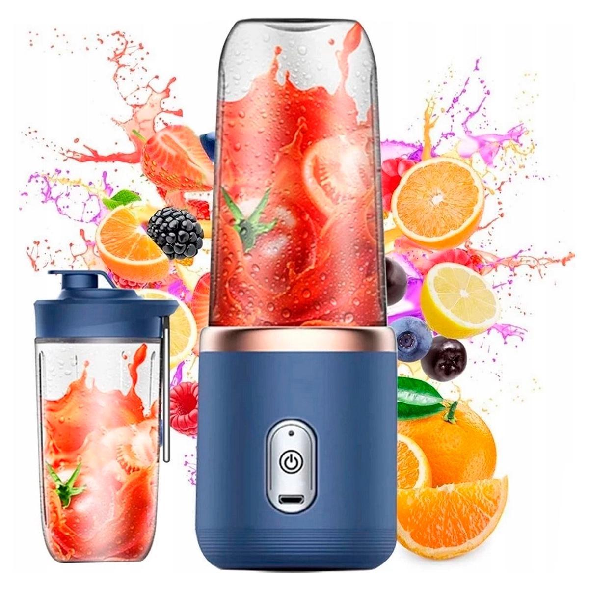 Mini Liquidificador Usb Portátil 400ml Perfeito Para Frutas - Carrefour