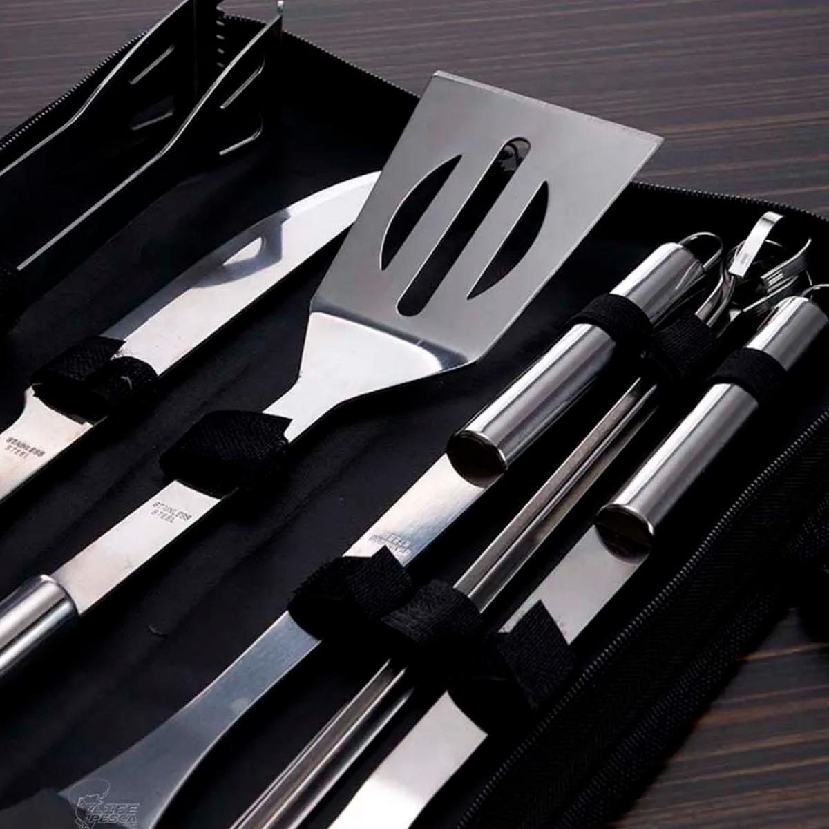 Kit Churrasco Reforçado Com Utensílios De Qualidade - Carrefour