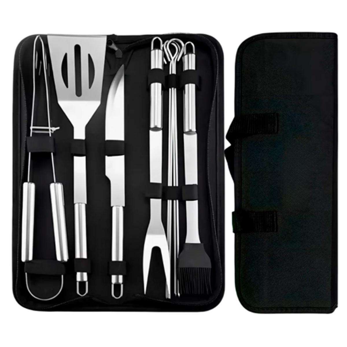 Kit Churrasco Reforçado Com Utensílios De Qualidade - Carrefour