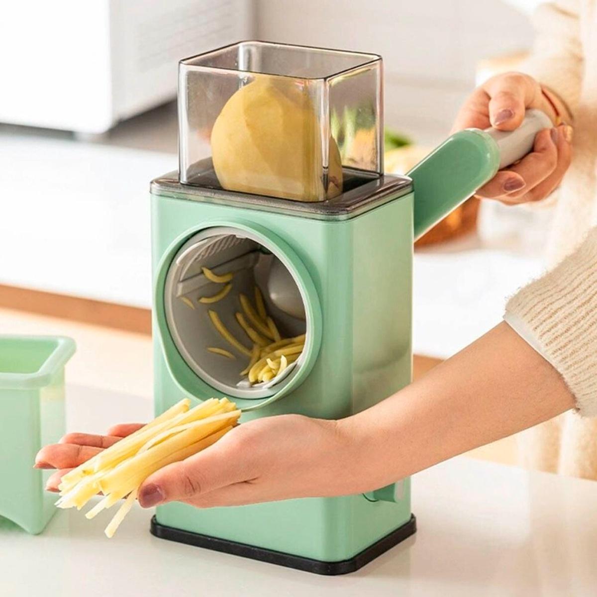 Fatiador Manual Para Verduras Vegetais Frutas Prático - Carrefour