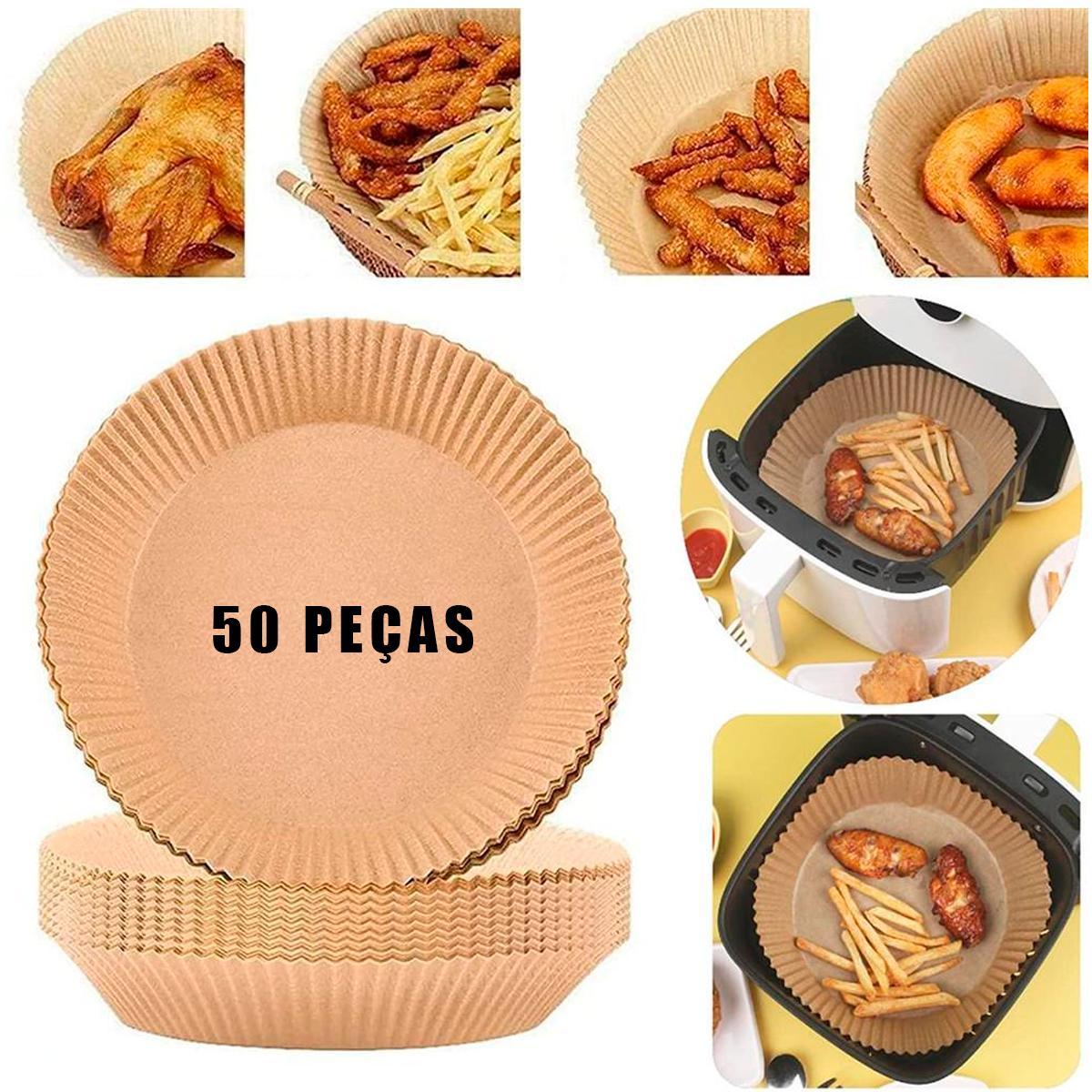 Papel Para Air Fryer Forma Antiaderente Protetor - Carrefour