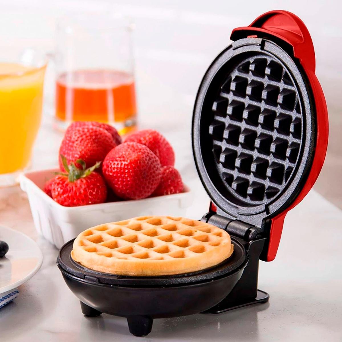 Mini Waffle Portátil Prática Para Panquecas E Waffles 110v - Carrefour