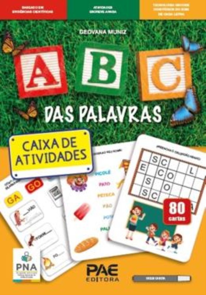 Abc Das Palavras - Caixa De Atividades - Carrefour
