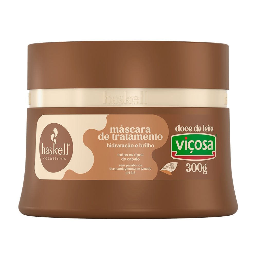 Máscara De Tratamento Haskell Doce De Leite Viçosa 300g - Carrefour