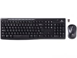 Kit Teclado E Mouse Sem Fio Wireless Mk270 Preto Logitech - Carrefour