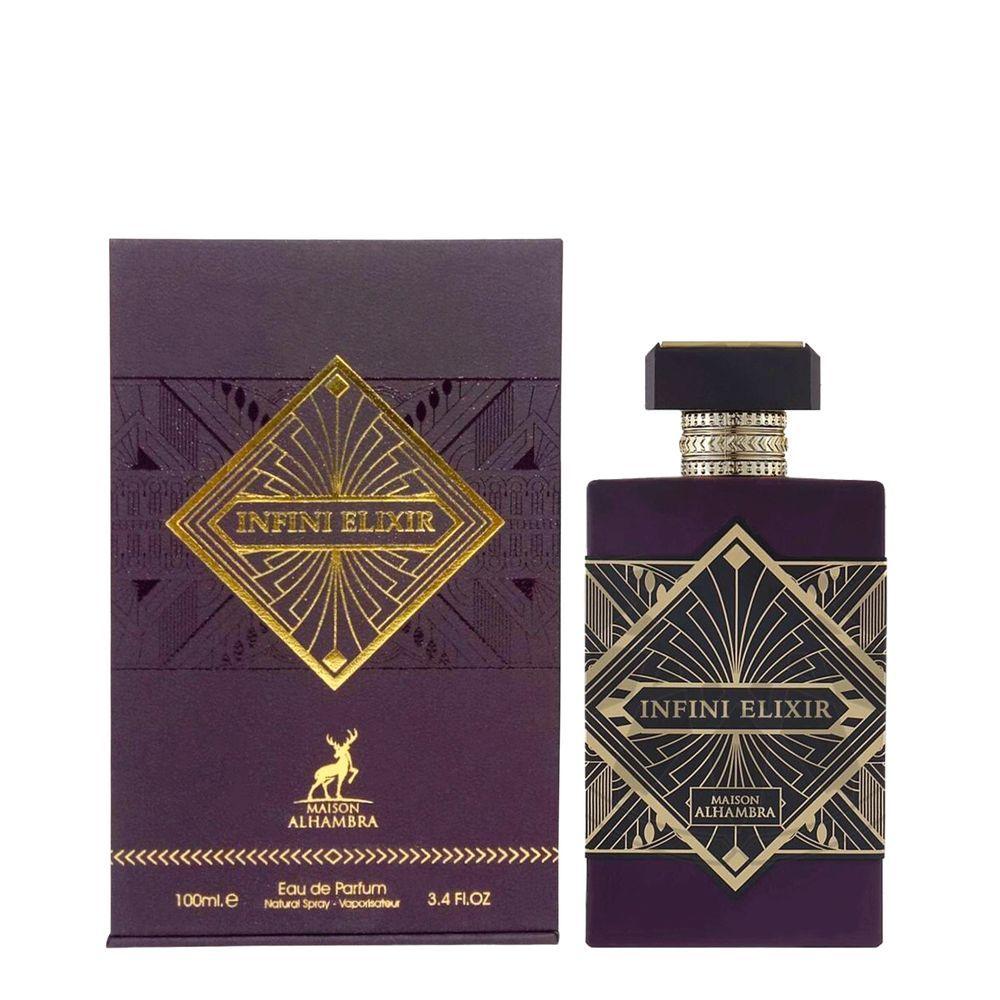 Maison Alhambra Infini Elixir Eau De Parfum - Perfume Unissex 100ml ...