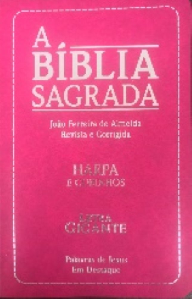 Biblia Sagrada - Com Harpa E Corinhos - Rosa - Carrefour