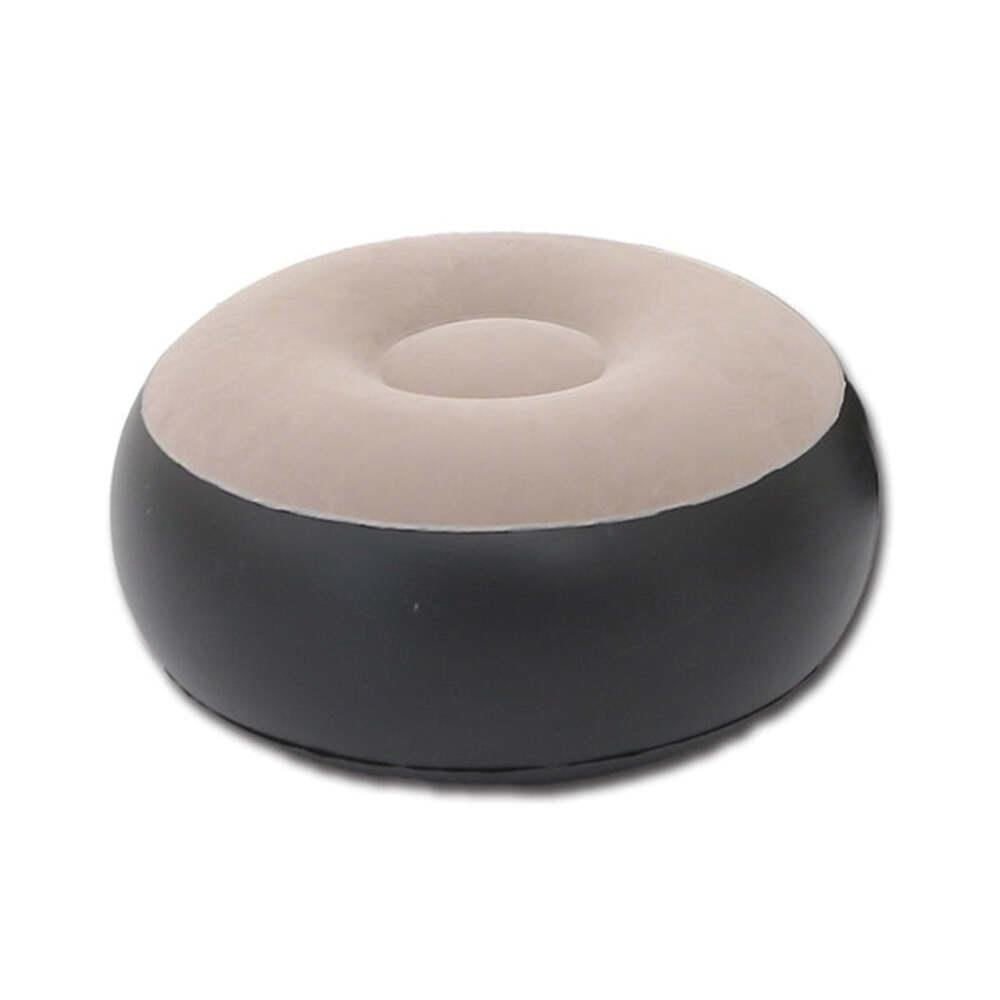 Sofá Poltrona Inflável 2 Em 1 Com Puff Ultra Lounge Portátil Para ...