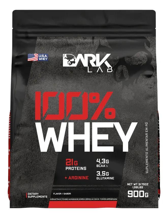 100% Whey Protein Proteína Refil 900g - Dark Lab Sabor Moran - Carrefour
