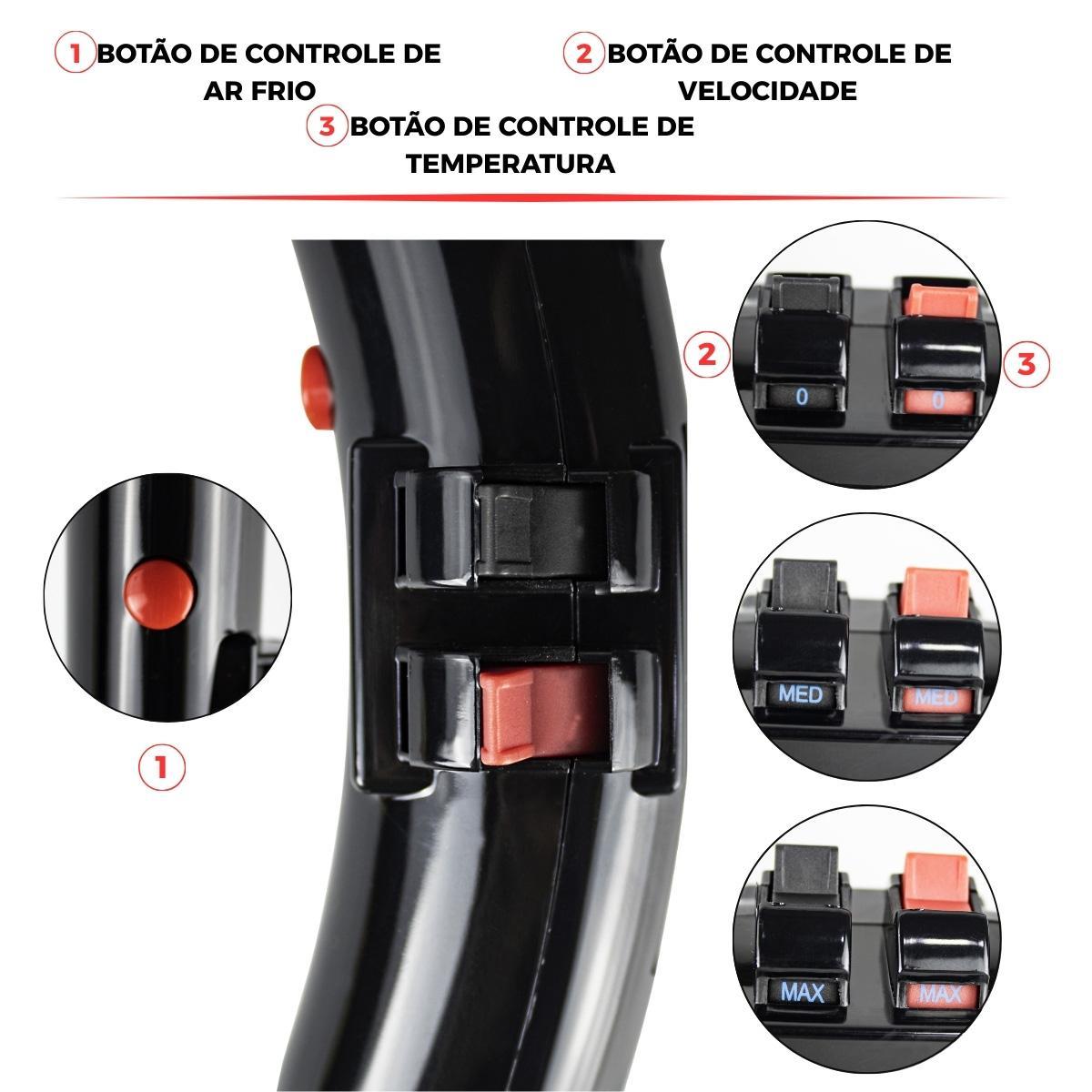 Secador Cabelo Hairstar Professional 9900-ceramic 2200w 220v - Carrefour