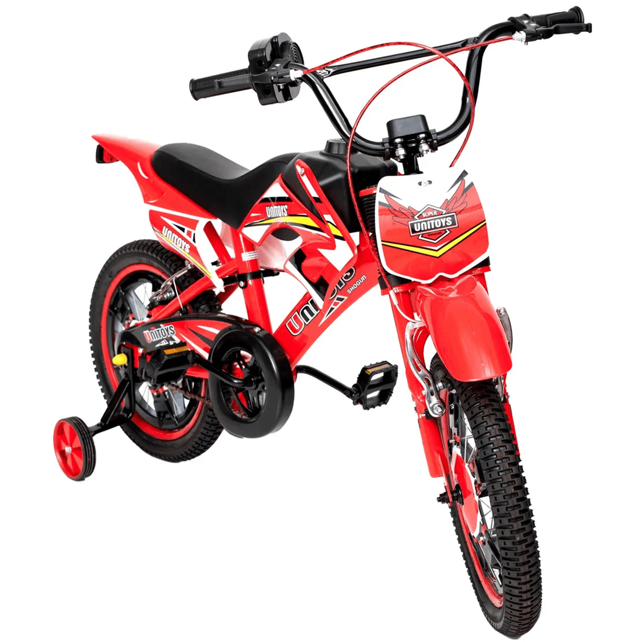 Bicicleta Infantil Unitoys Bike Moto Cross Aro 16 Vermelha - Carrefour