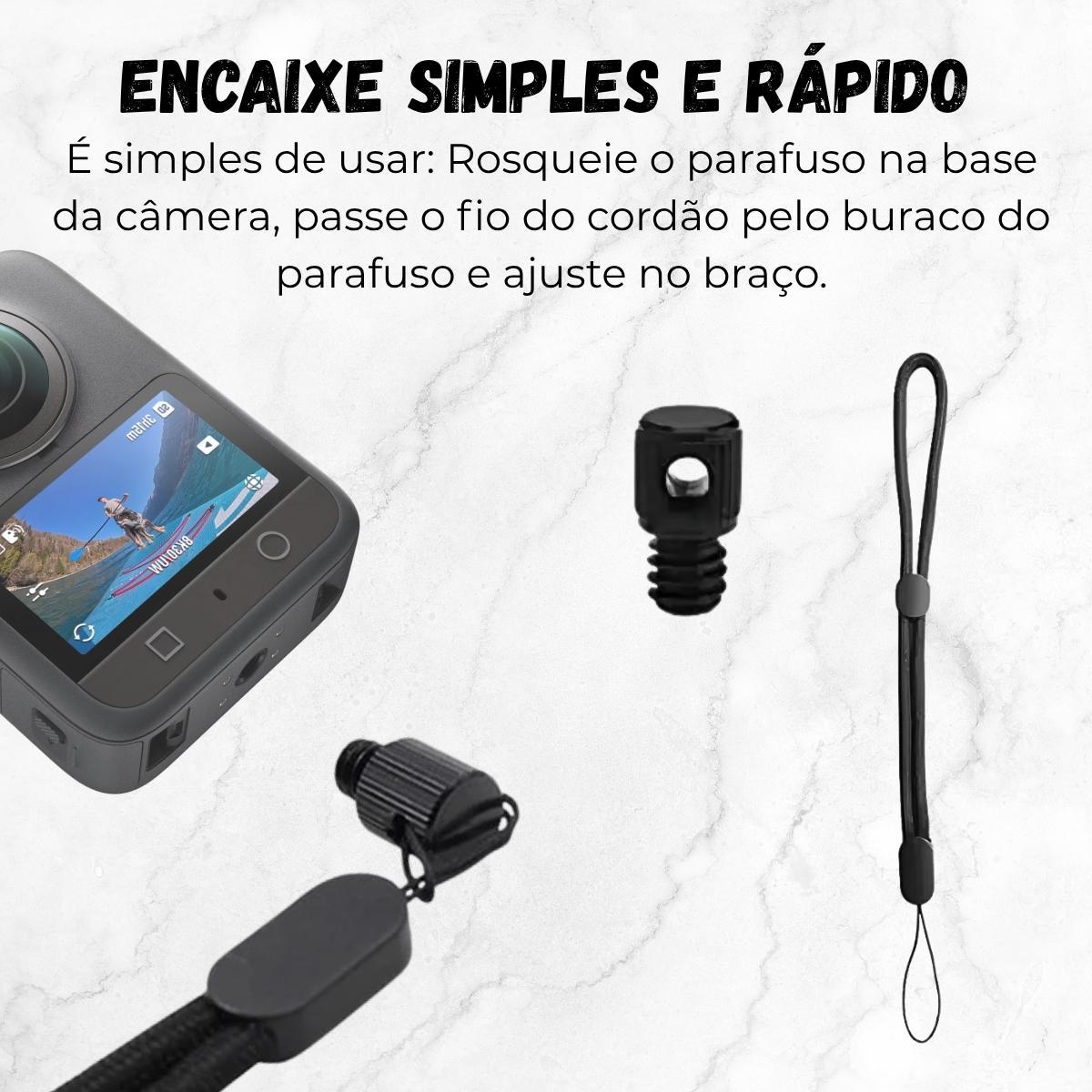 Cordão De Mão Antiderrapante Para Câmera Dji Osmo Pocket 360 - Carrefour
