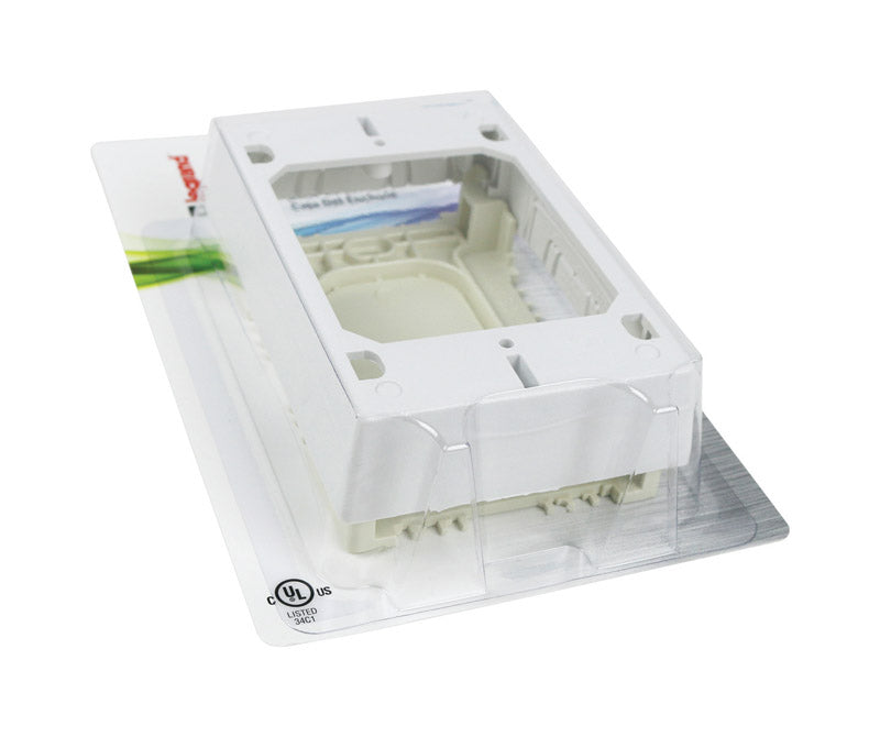 Caixa Elétrica Legrand New Work Retangle Pvc 1 Gang White - Carrefour