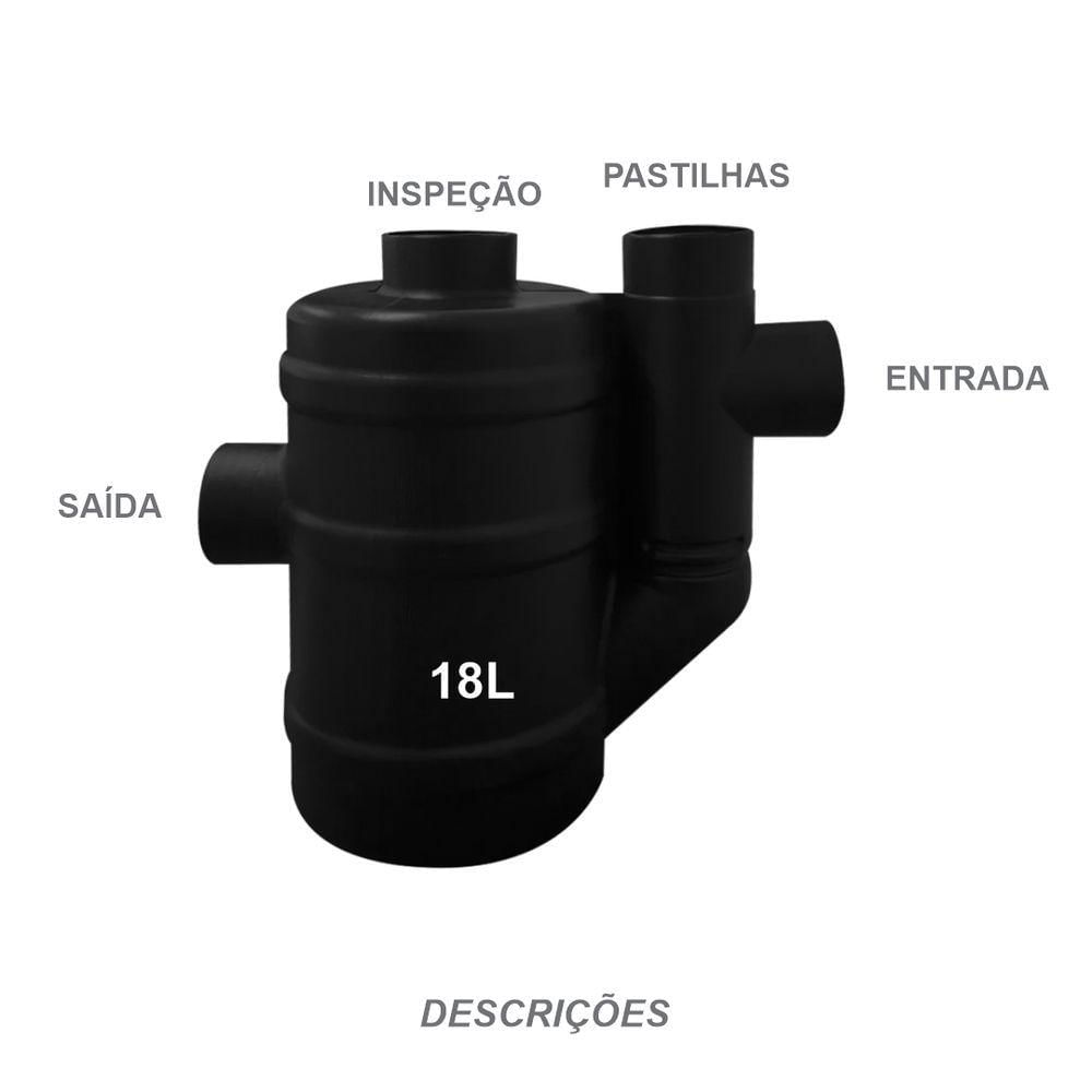 Caixa Cloradora 18l Para Fossa E Filtro - Biasan - Carrefour